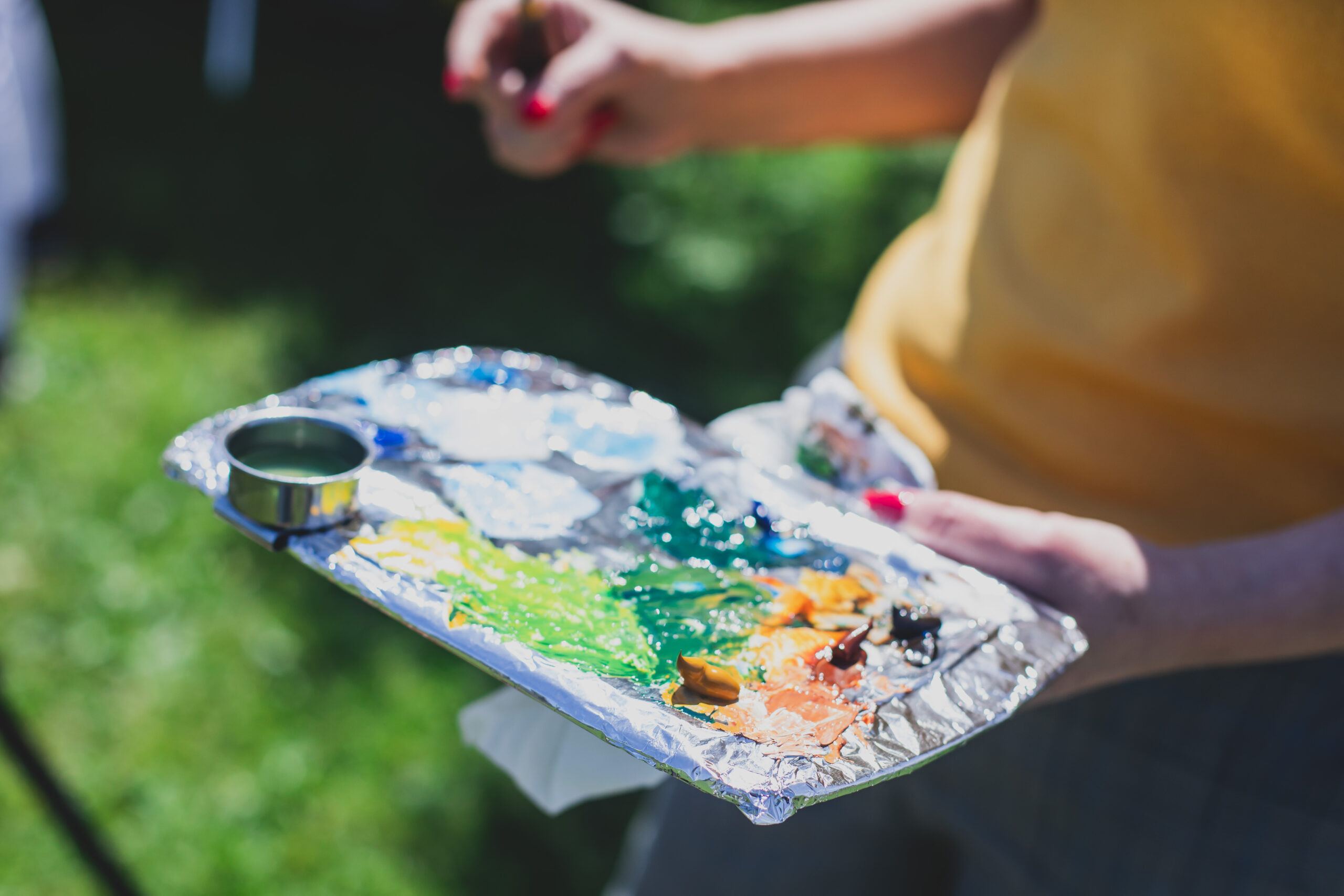 Picnic and Paint in our new Town Square with Fish Lane Studios — Fish ...